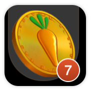 Golden Carrot Reward Coins – Hatchlings